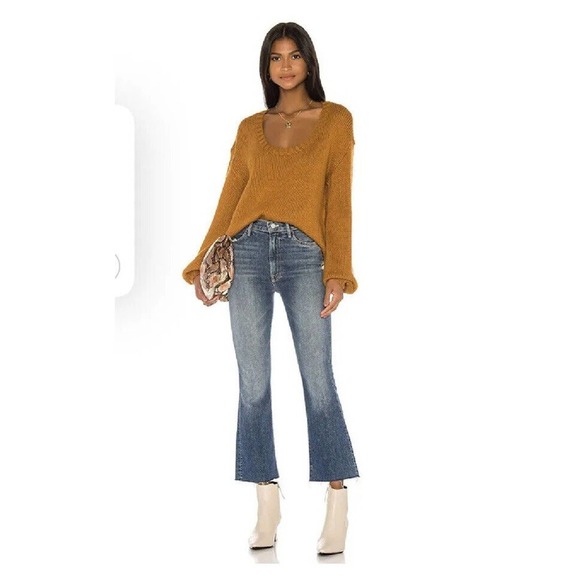 Song of Style | Sweaters | Song Of Style Morgan Sweater In Ivory Large Wool Scoop Neck Blouson ...